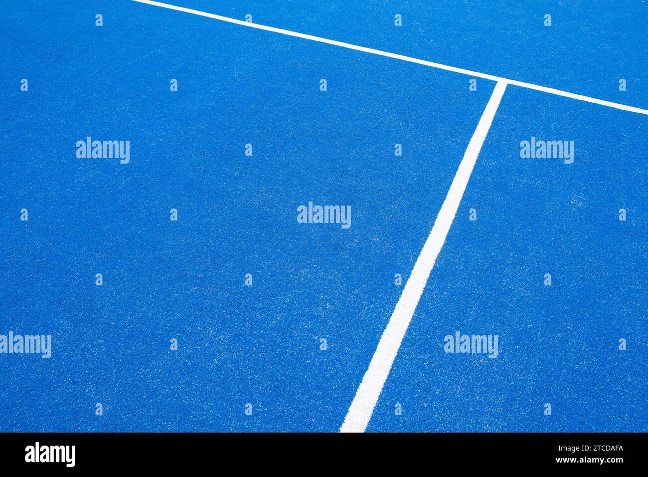 lines of a paddle tennis court, racket sports court Stock Photo - Alamy