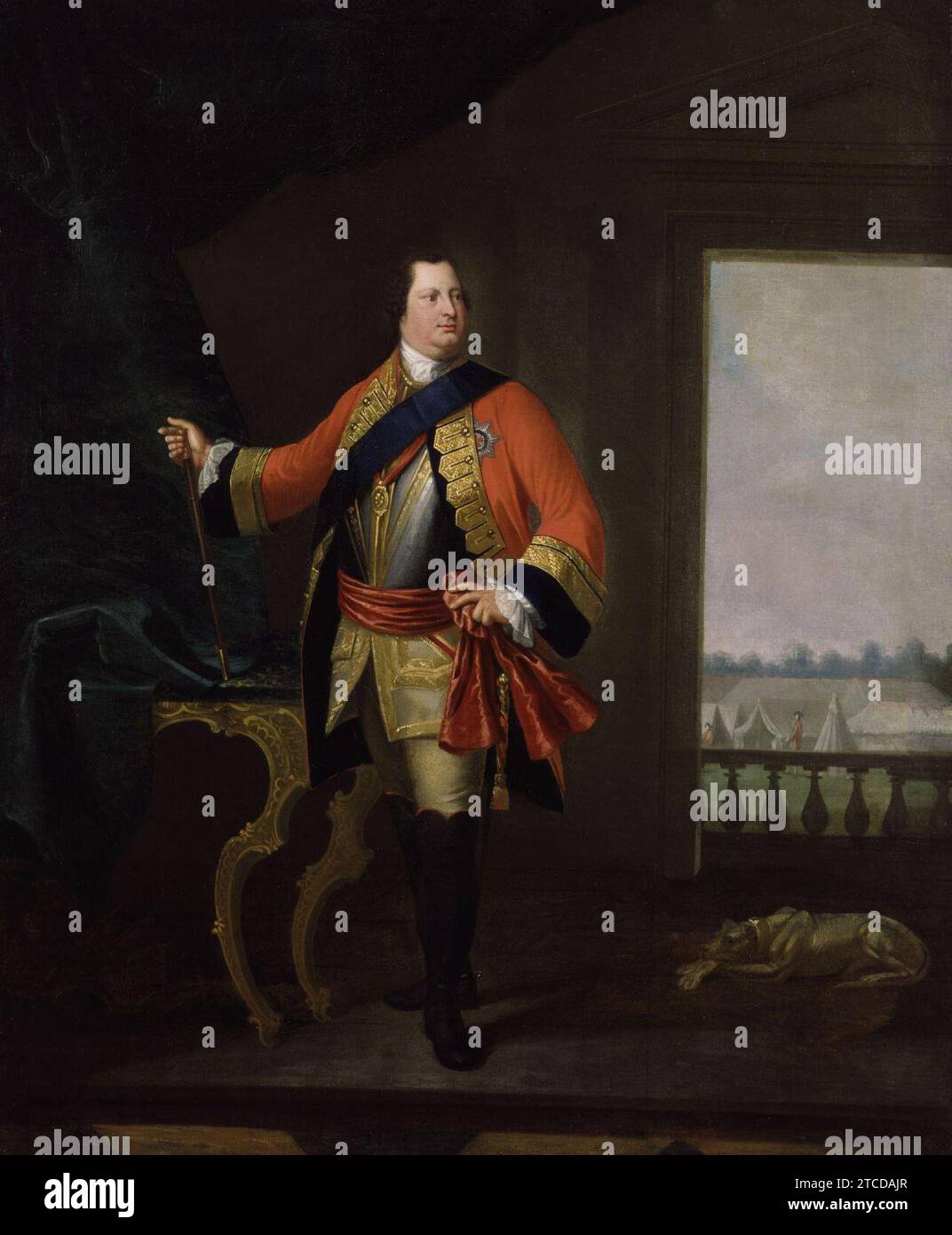 William Augustus, Duke of Cumberland by David Morier Stock Photo - Alamy