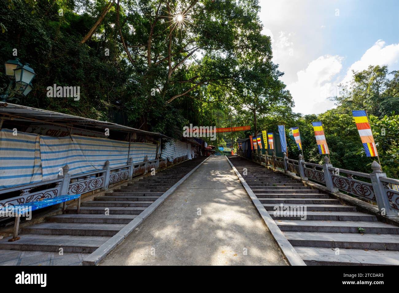 Temple of the perfume pagoda in Vietnam Stock Photo - Alamy