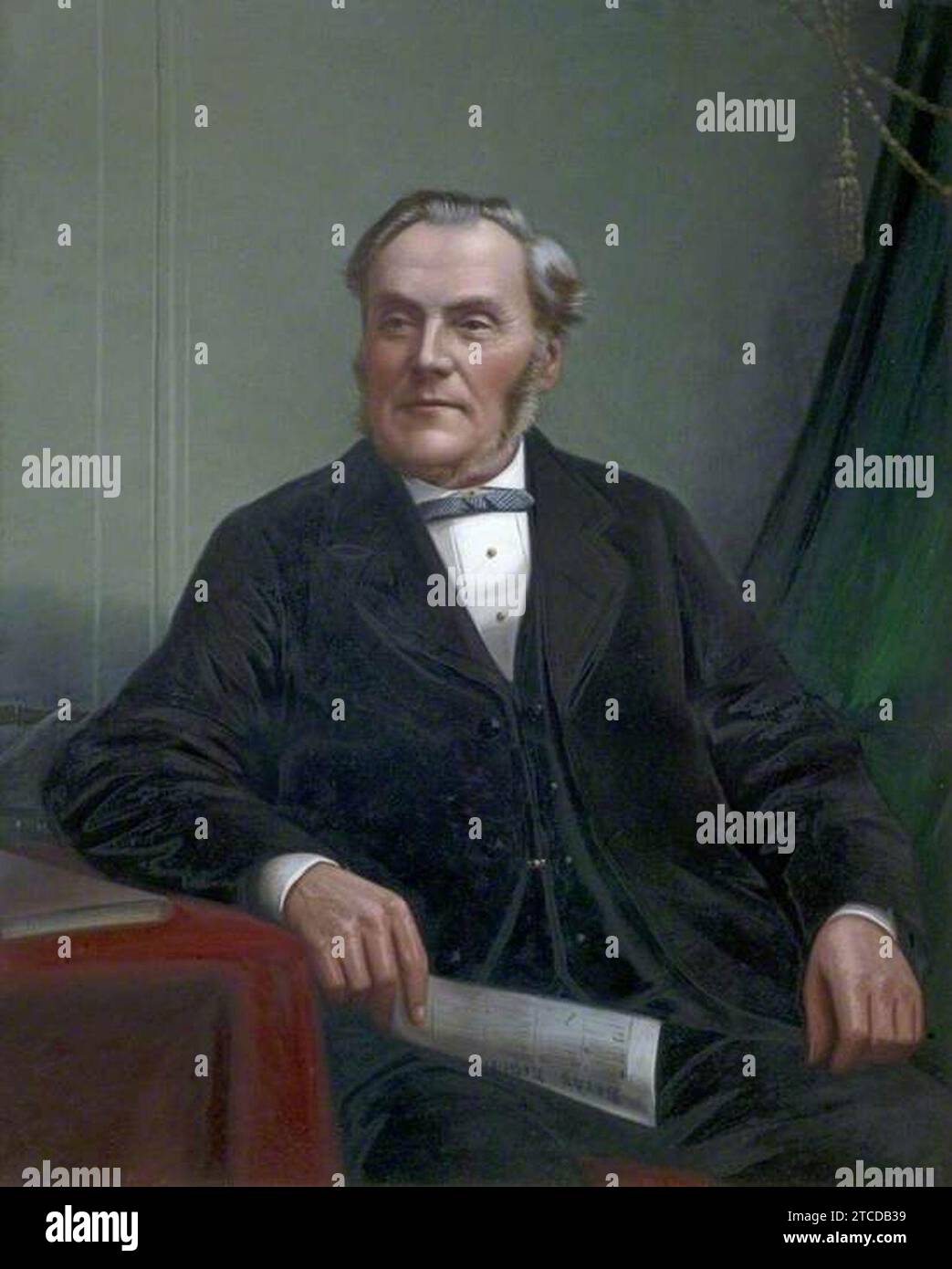 William Barron gardener Stock Photo - Alamy