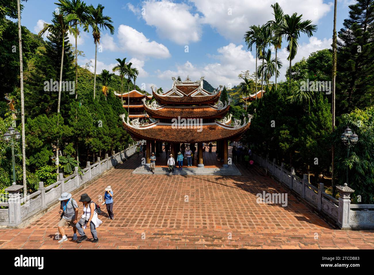 Temple of the perfume pagoda in Vietnam Stock Photo - Alamy
