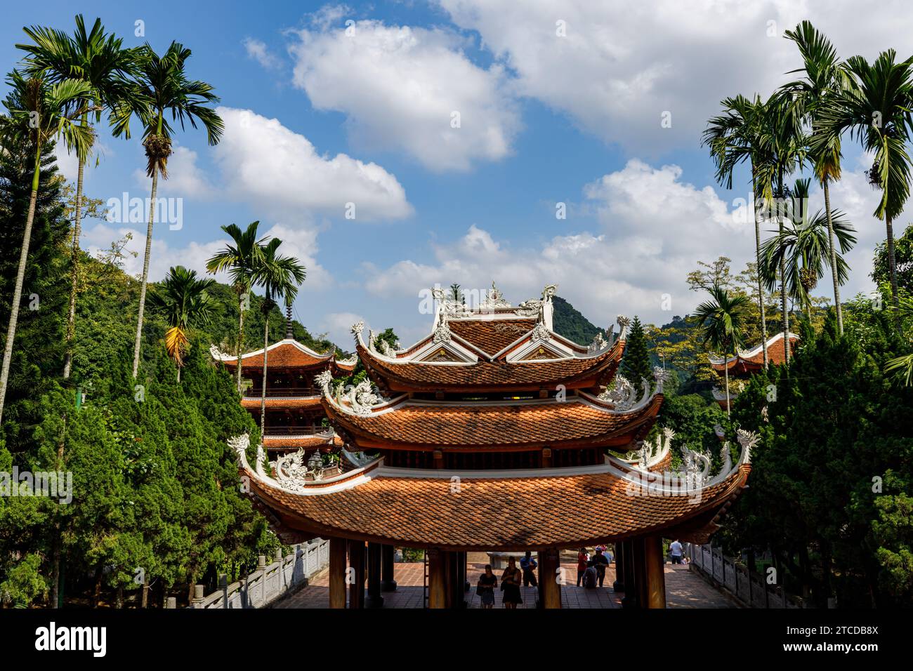 Temple of the perfume pagoda in Vietnam Stock Photo - Alamy