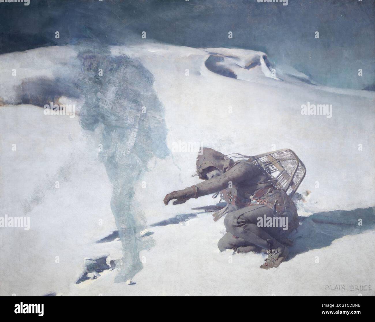 William Blair Bruce - The Phantom Hunter Stock Photo - Alamy