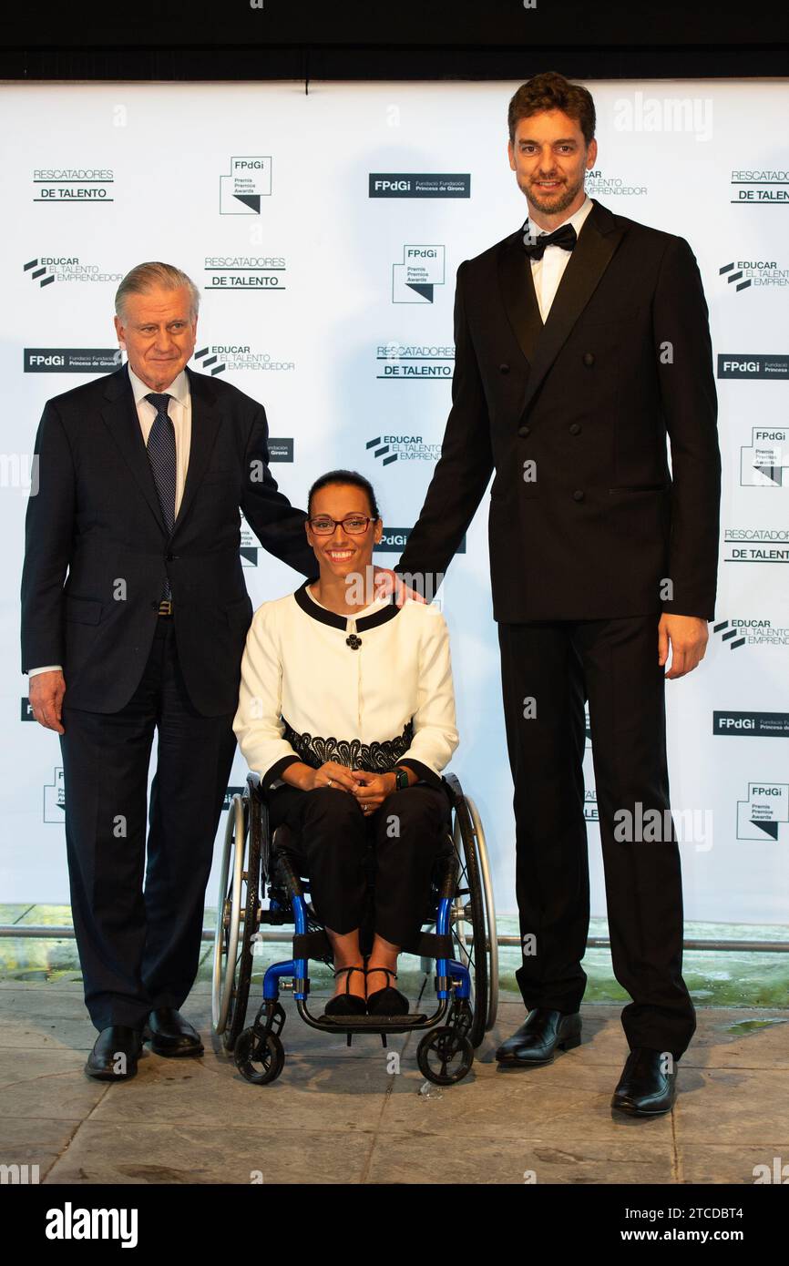 Gerona, 06/28/2018. King Felipe VI and Queen Letizia upon arrival at ...