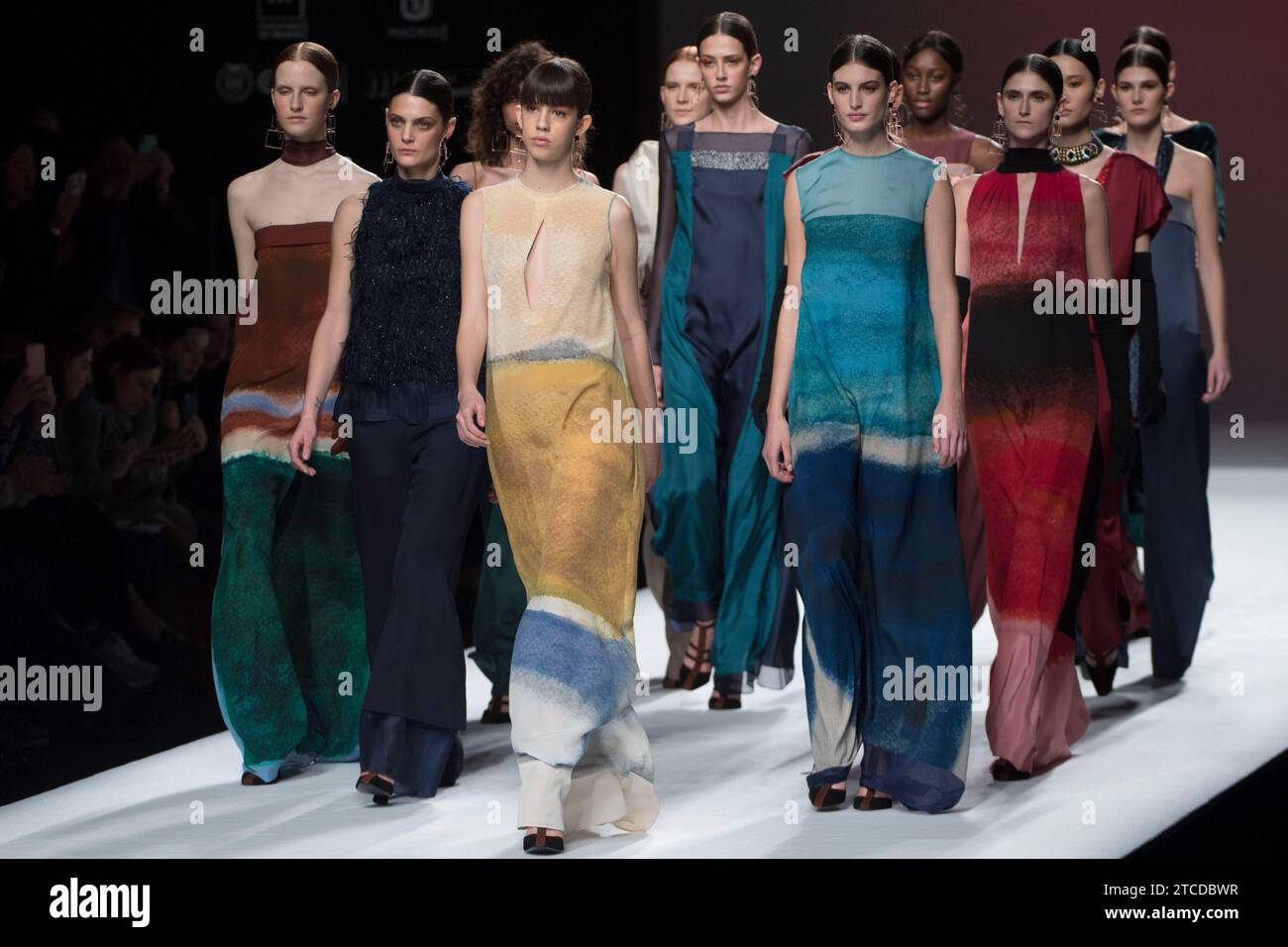 Madrid, 01/27/2018. Mercedes Benz Fashion Week Madrid catwalk. Angel ...