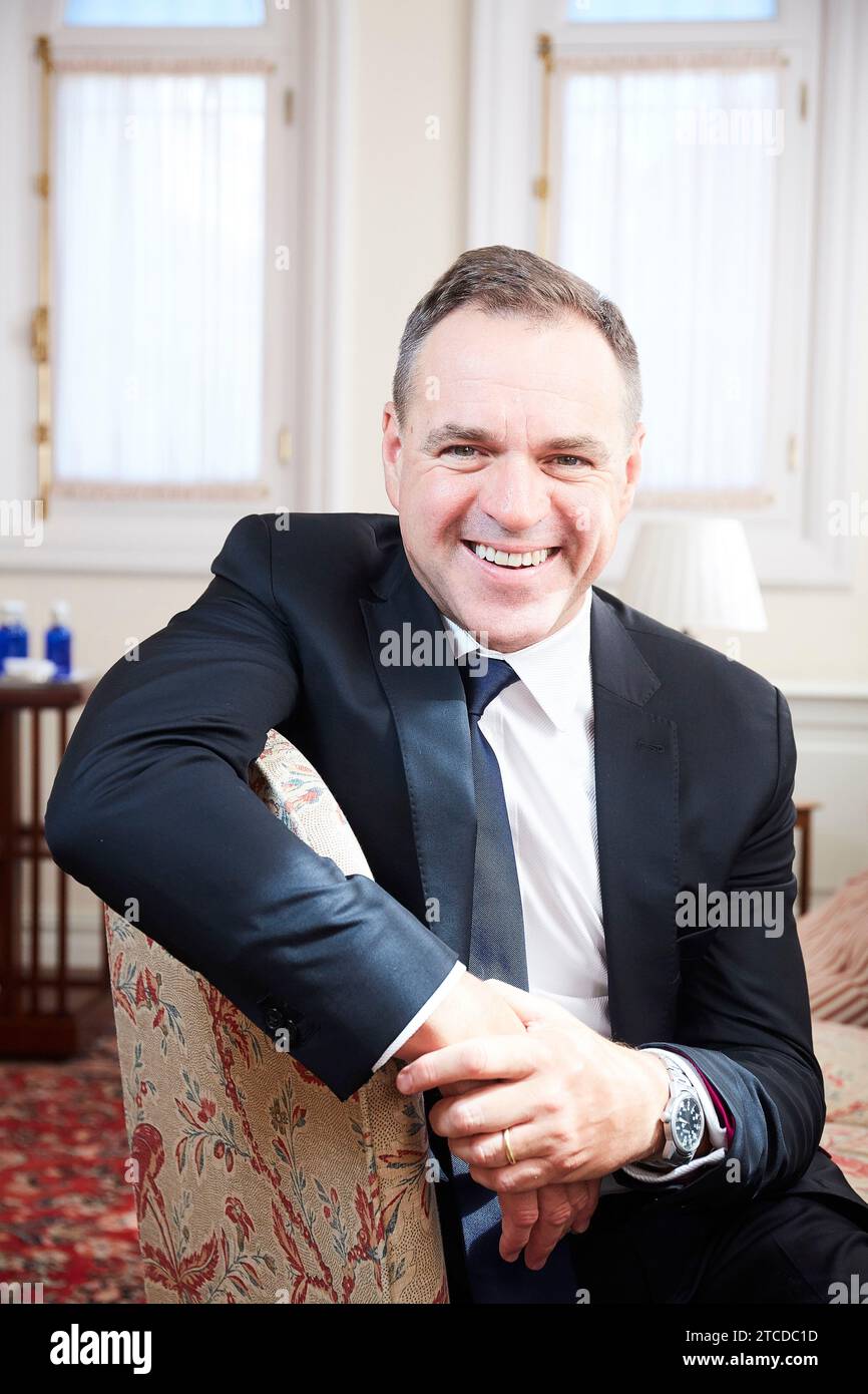 Madrid, 09/13/2018. Interview at the Rafael del Pino Foundation with ...