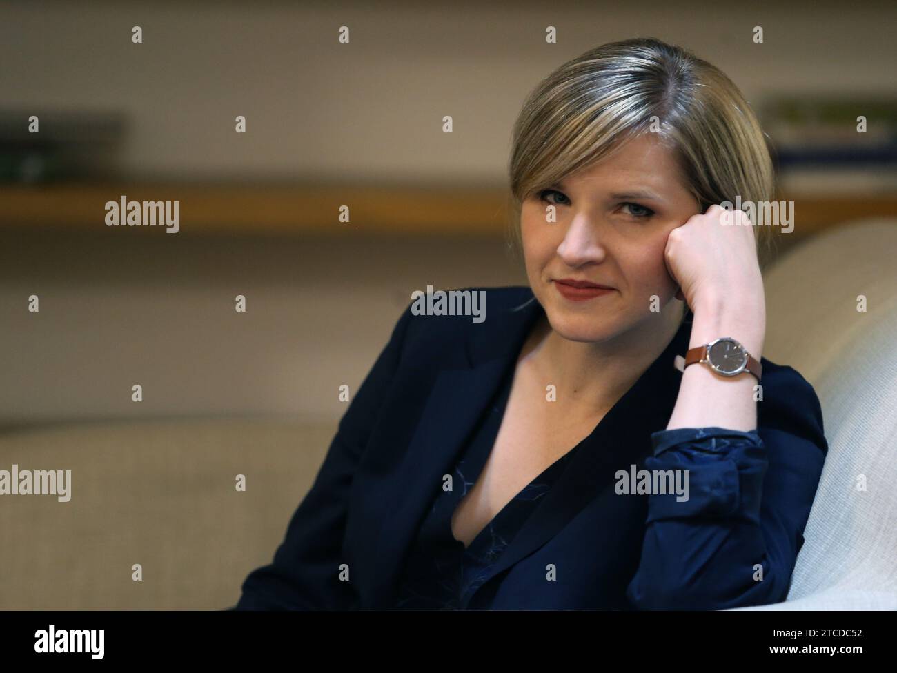 Madrid, 09/19/2018. Interview with Writer Tara Westover. Photo: Ernesto ...