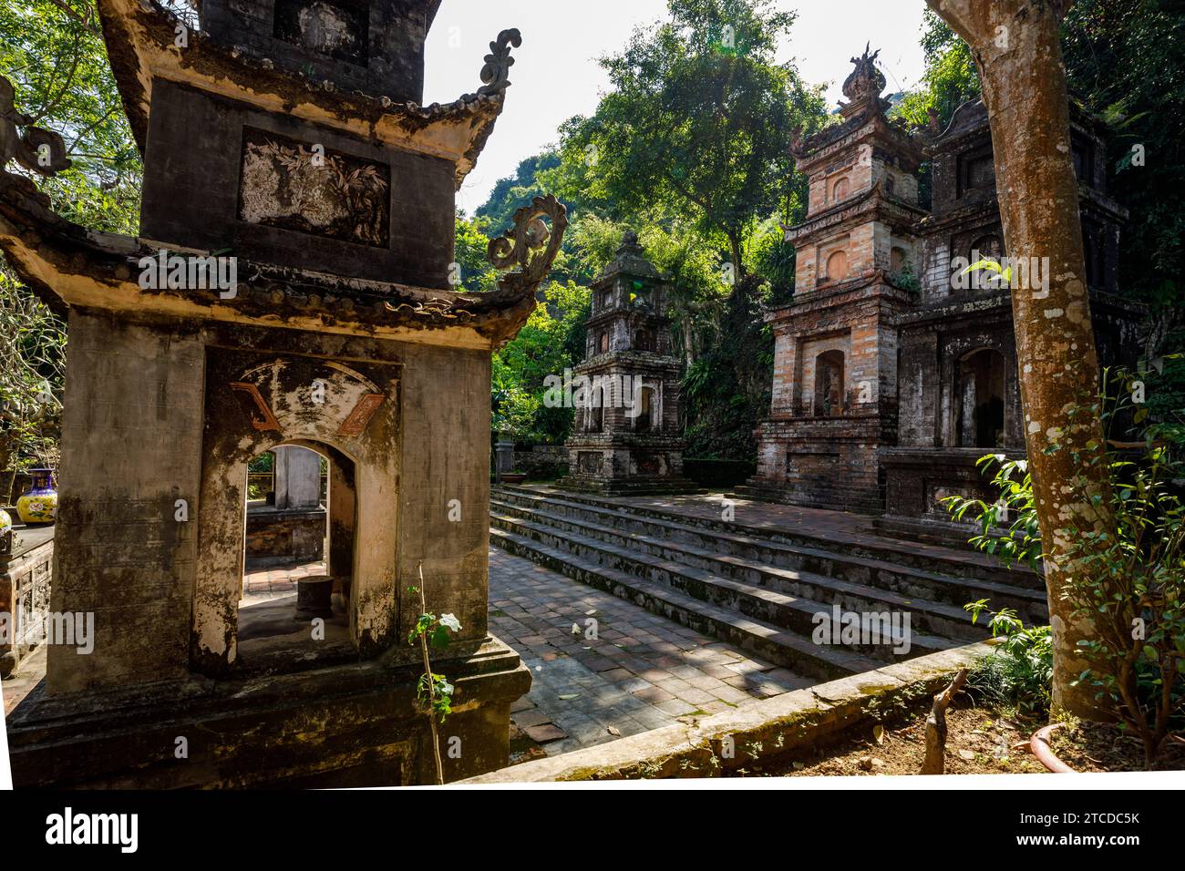 Temple of the perfume pagoda in Vietnam Stock Photo - Alamy