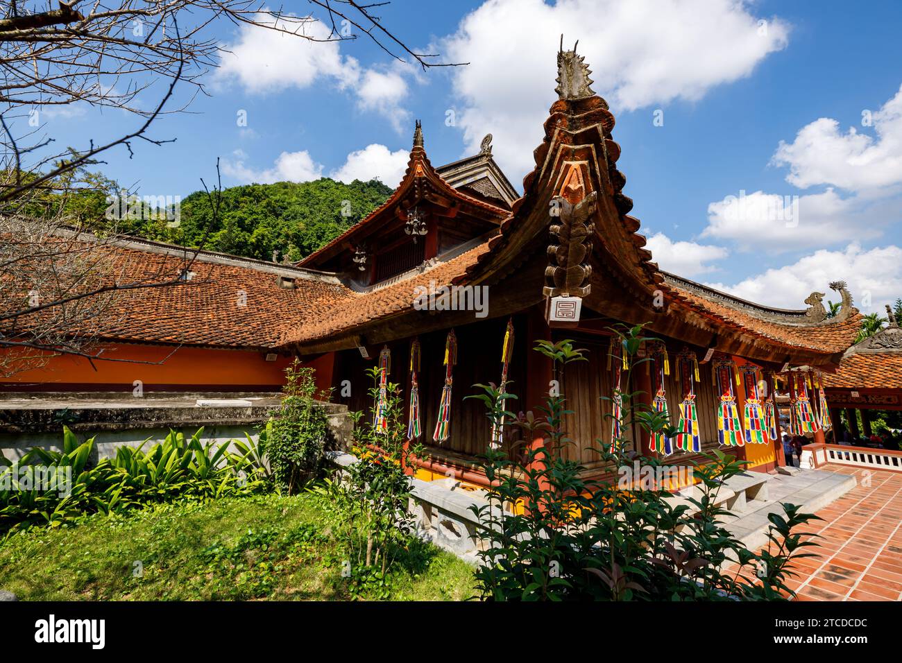 Temple of the perfume pagoda in Vietnam Stock Photo - Alamy