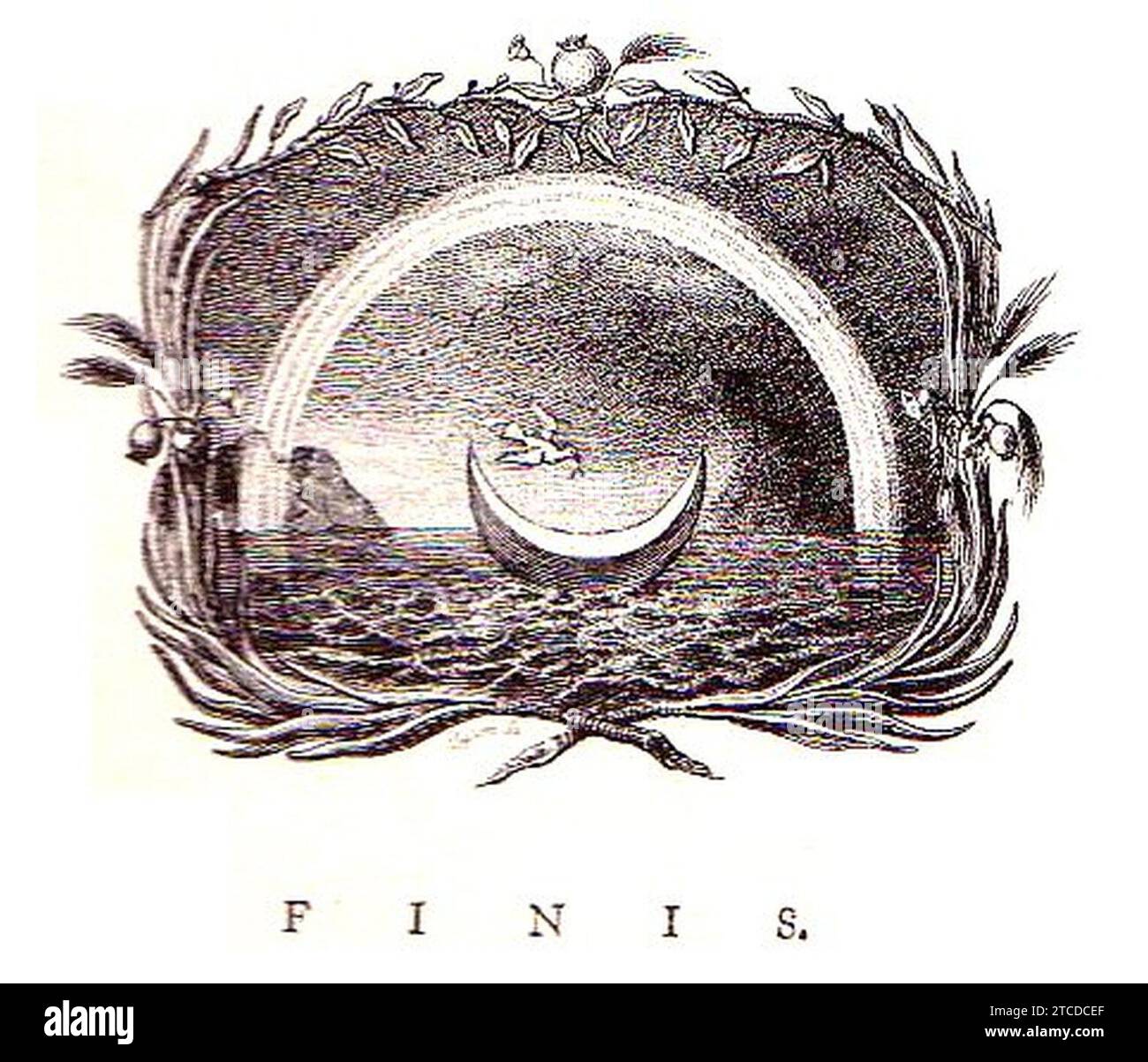 William Blake - Jacob Bryant's Moon-ark Stock Photo - Alamy
