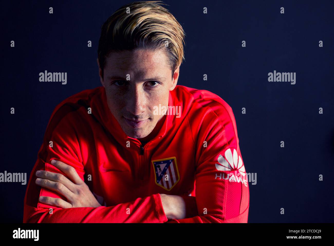 Madrid, 03/10/2016. Interview with Fernando Torres, Atlético del Madrid ...