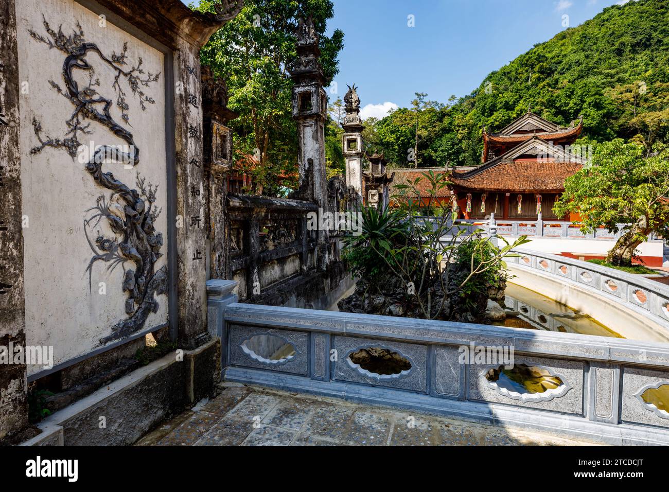 Temple of the perfume pagoda in Vietnam Stock Photo - Alamy