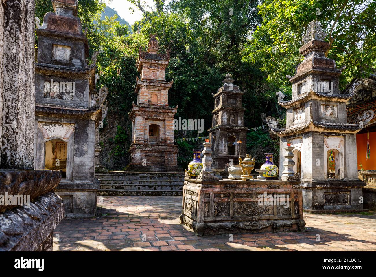 Temple of the perfume pagoda in Vietnam Stock Photo - Alamy