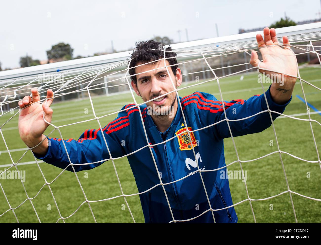 Madrid, 03/24/2018. Interview with Dani Parejo, player of the Spanish ...