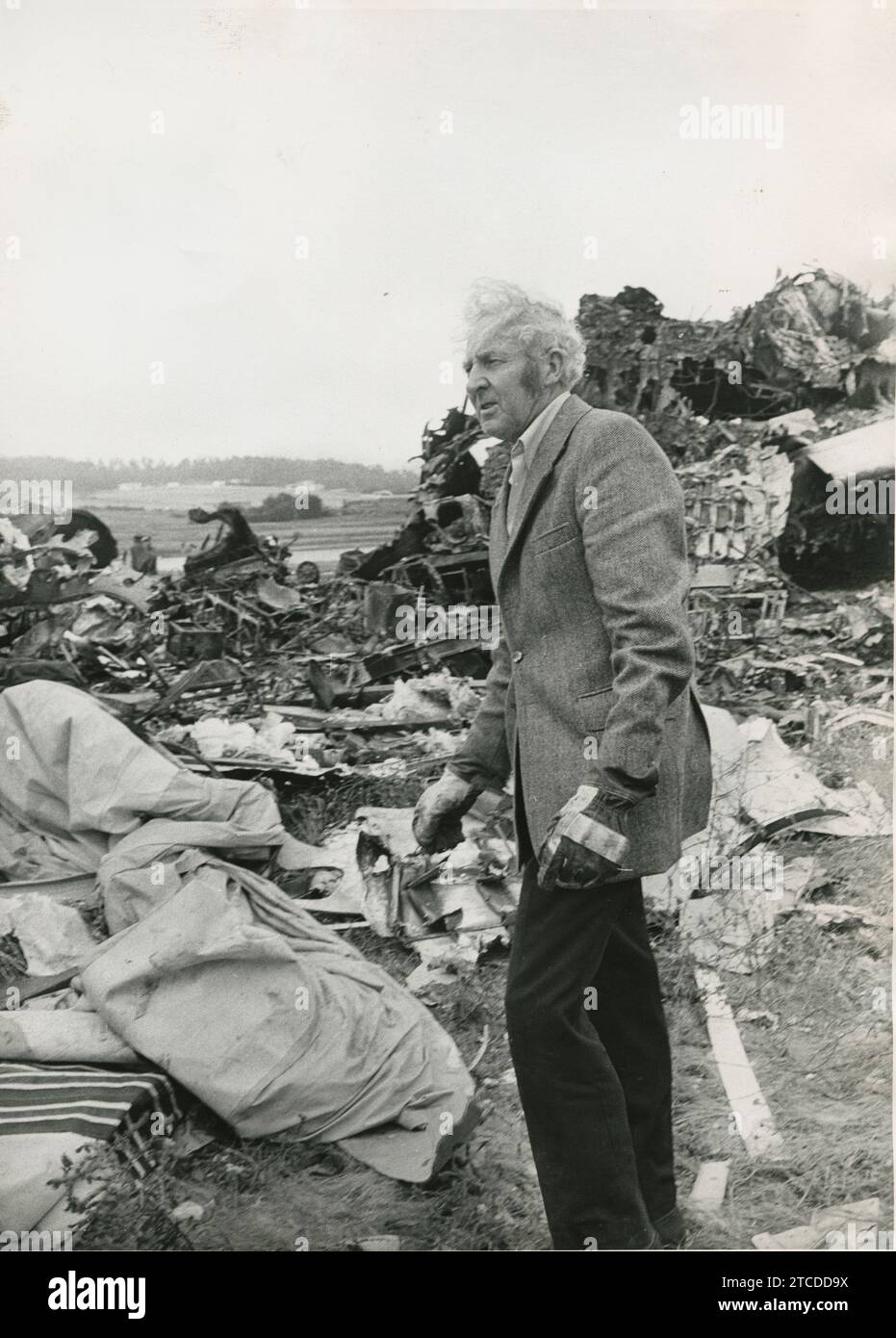San Cristóbal de La Laguna (Santa Cruz de Tenerife), 03/28/1977. Air ...