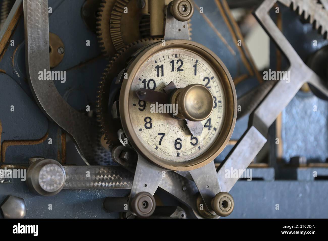 Seville, 10/26/2017. Report on the City Hall clock with the municipal ...