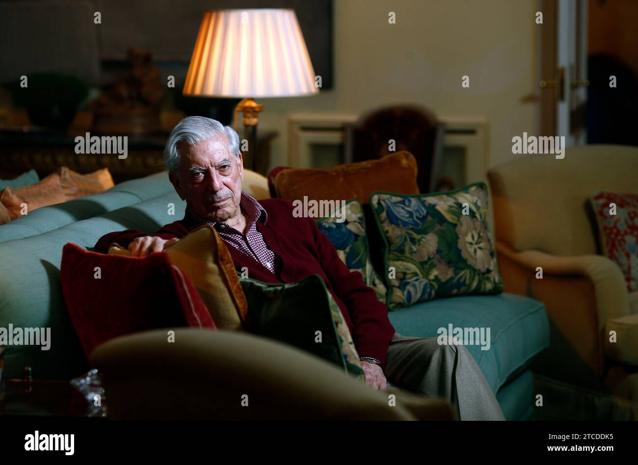 Madrid, 02/26/2016. Interview With Mario Vargas Llosa. Photo: Oscar del ...