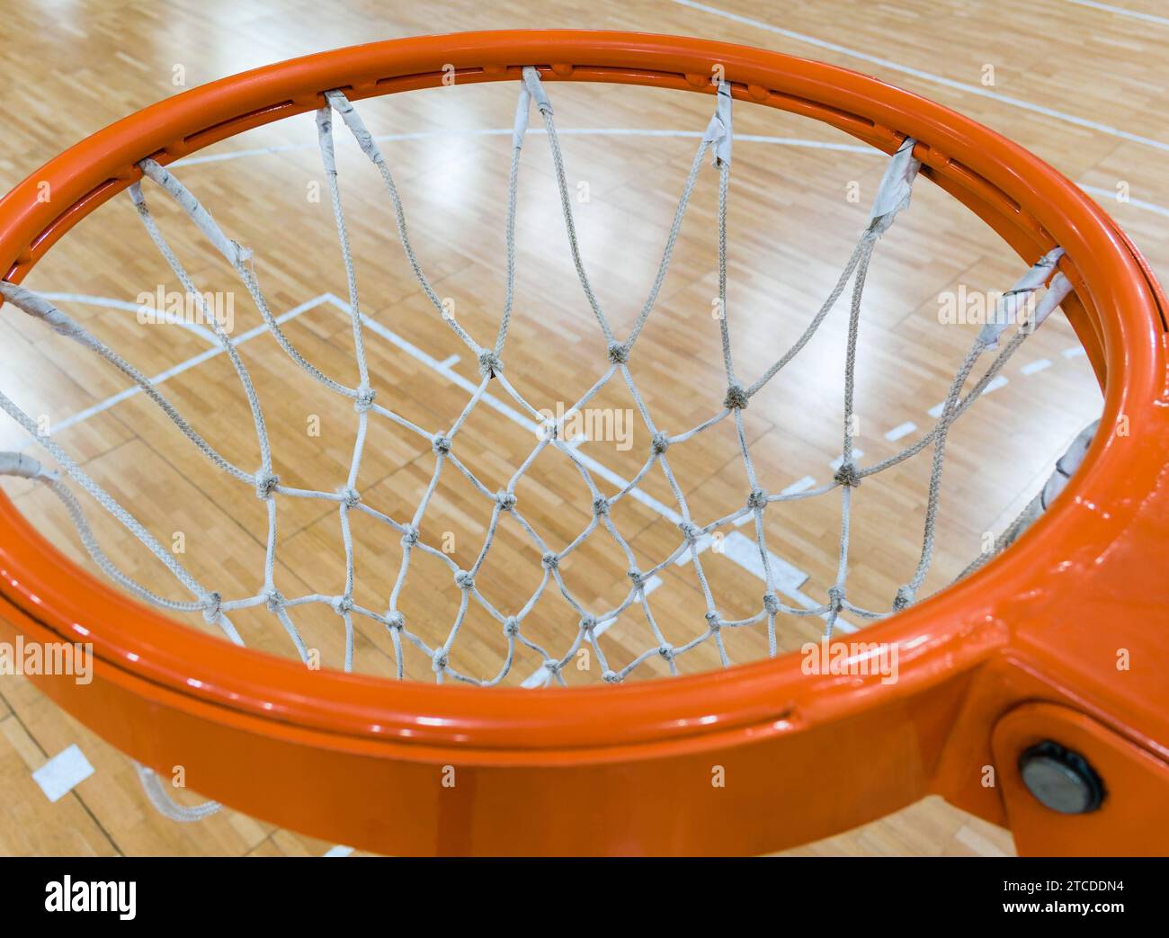 White basketball court floor hi-res stock photography and images - Alamy