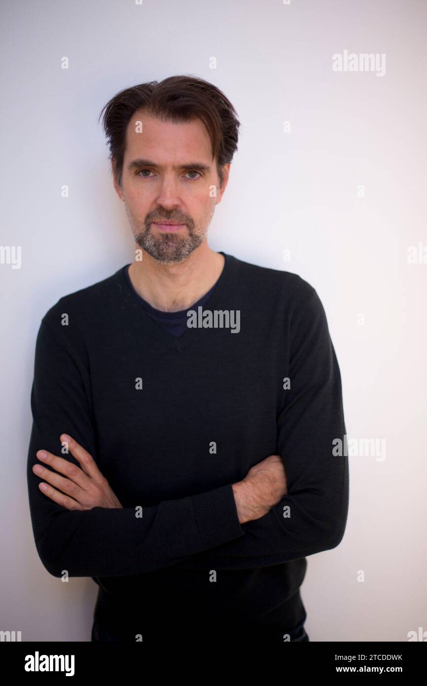 Madrid, 02/14/2017. Interview with the artist Daniel Canogar. Photo ...