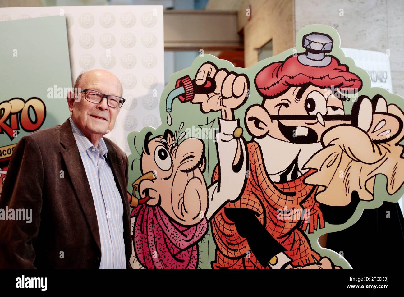 Barcelona, 11/15/2017. Francisco Ibáñez presents a new adventure of ...