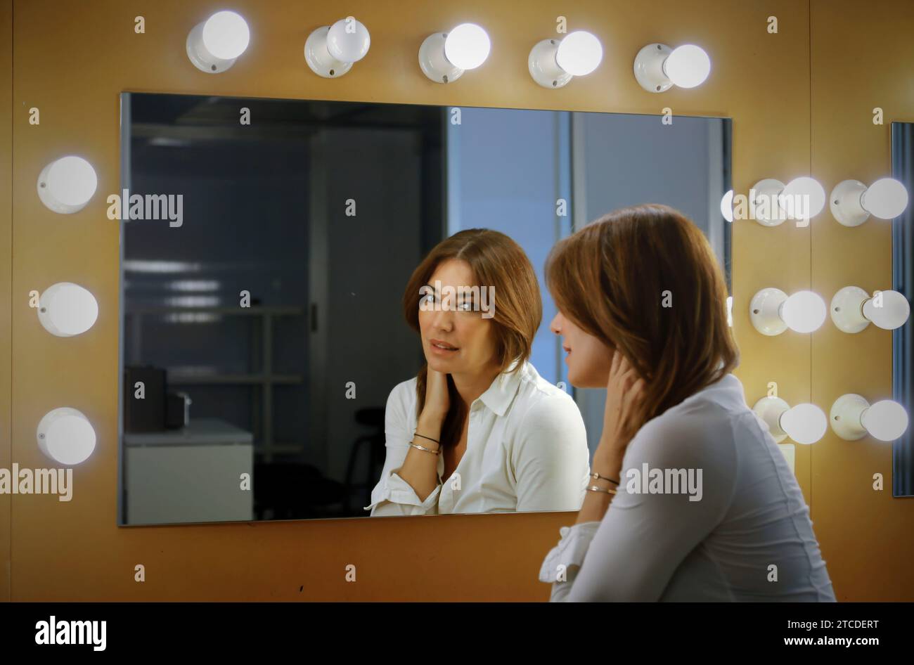 Seville, 06/28/2018. Interview with Raquel revolt of double Erre. Photo ...