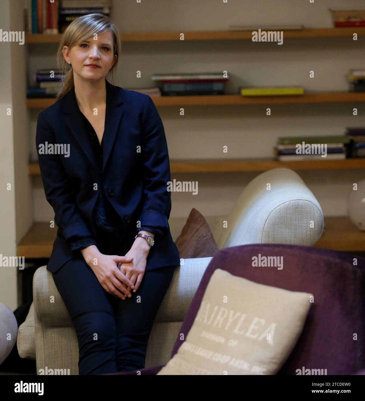 Madrid, 09/19/2018. Interview with Writer Tara Westover. Photo: Ernesto ...