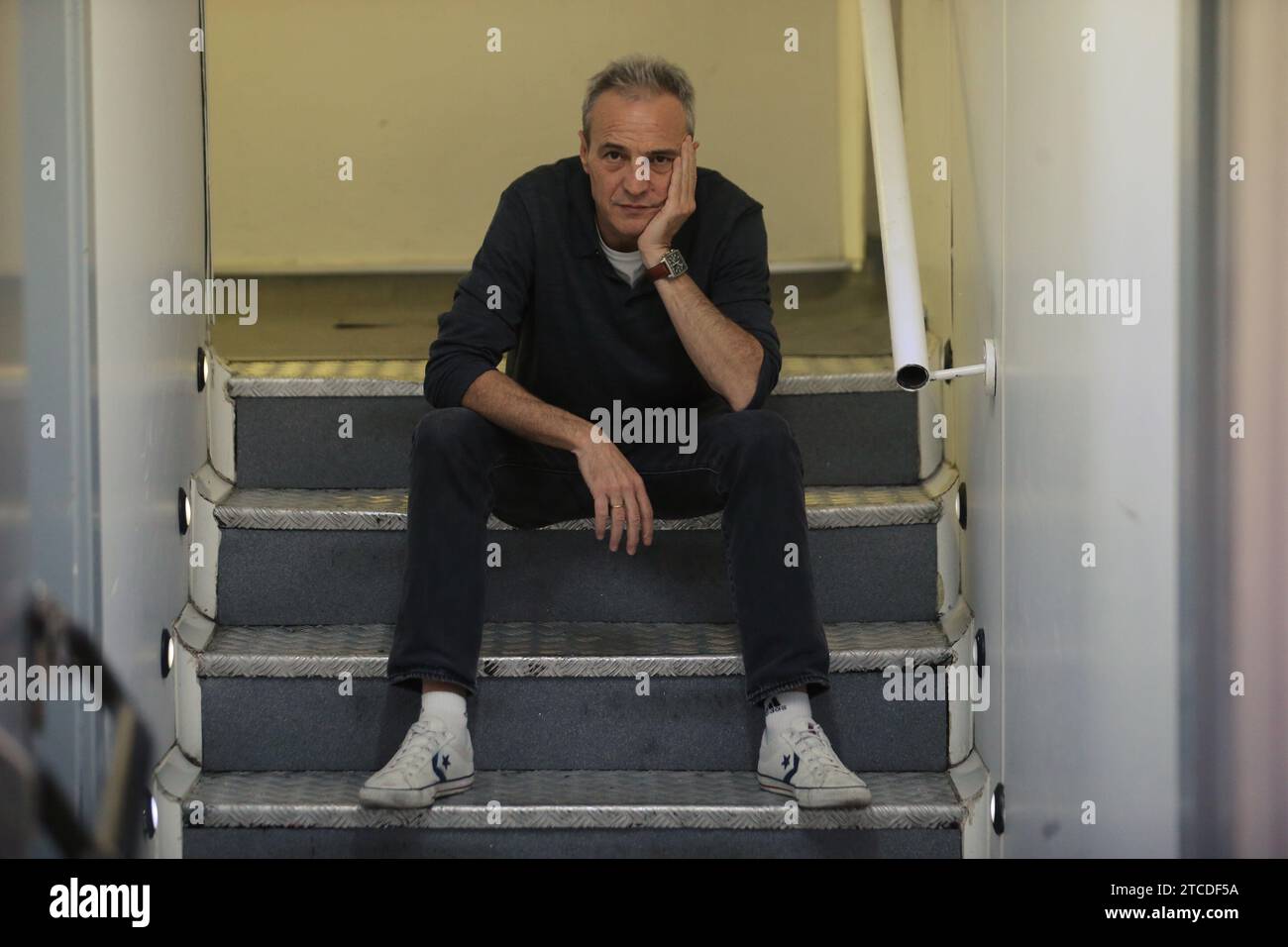 Madrid, 11/07/2017. Interview with Hombres G singer, David Summers ...