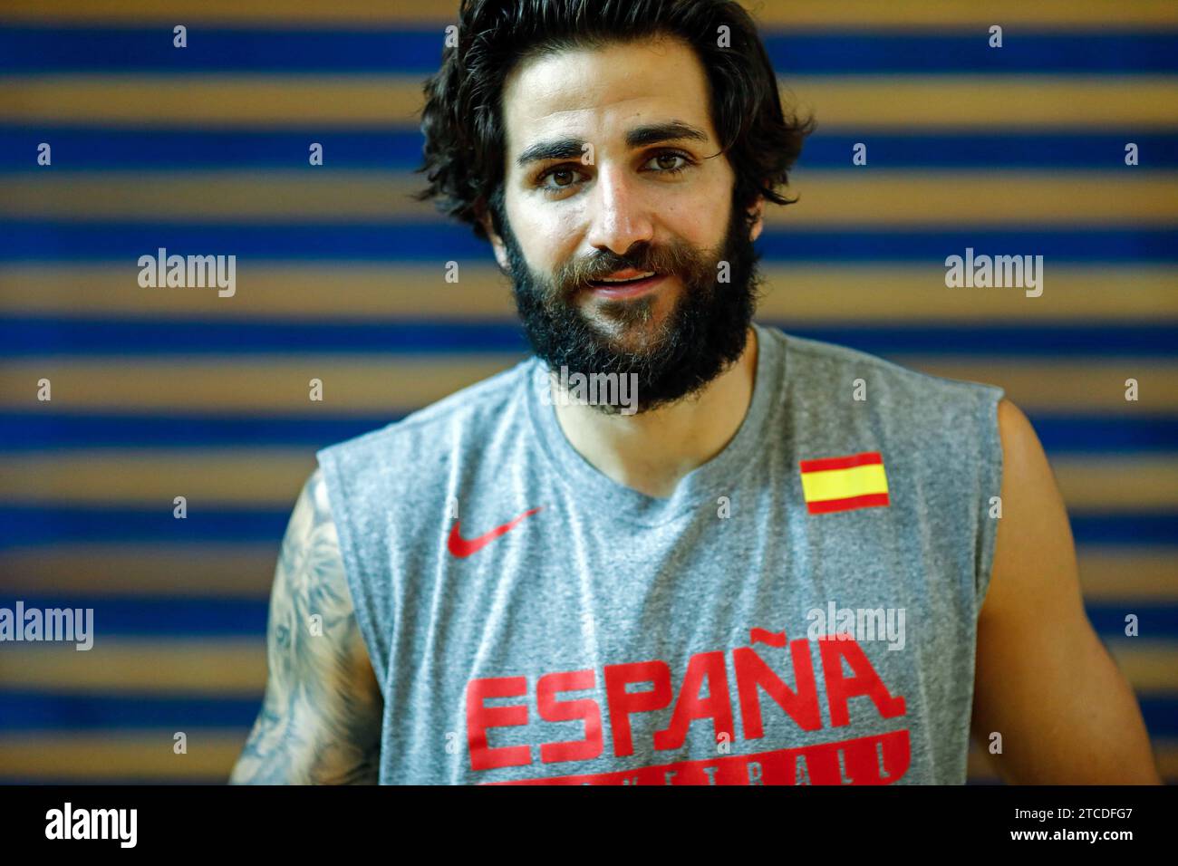 Madrid, 08/29/2017. Interview with Ricky Rubio. Photo: Oscar del Pozo ...