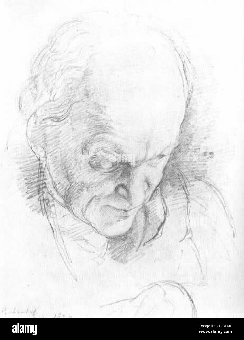 WILLIAM BLAKE 1820 PORTRAIT BY JOHN LINNELL Stock Photo - Alamy