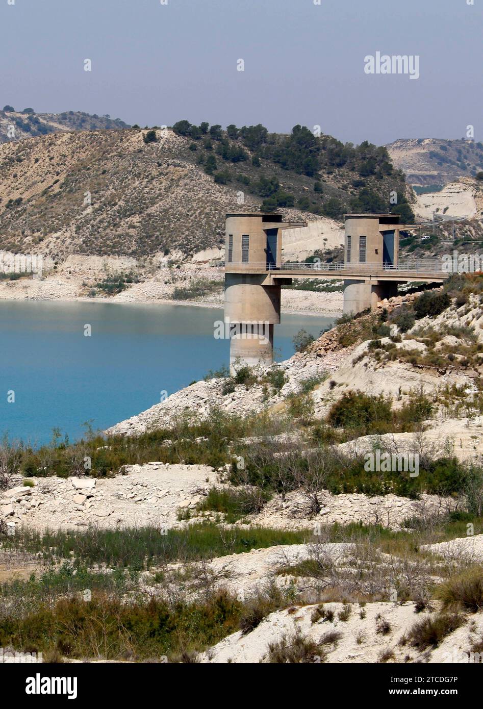 Orihuela (Alicante), 06/15/2017. The La Pedrera reservoir, the largest ...