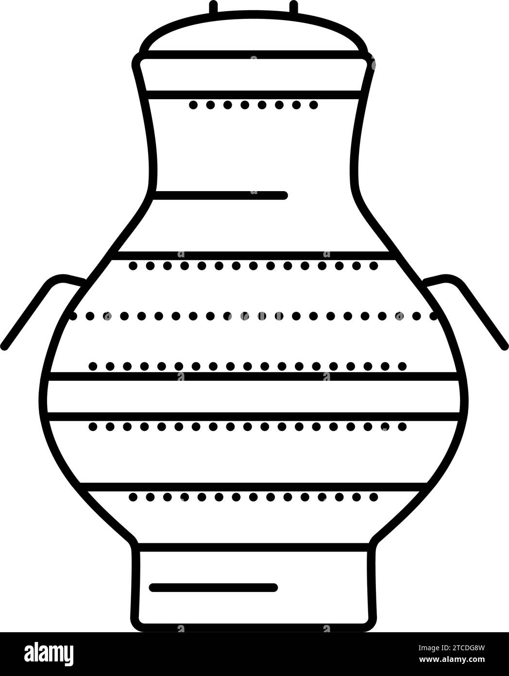 immortality elixir taoism line icon vector illustration Stock Vector ...