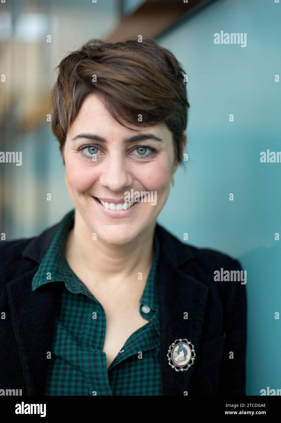 Madrid, 02/09/2018. Interview with the spokesperson for Podemos in the Madrid Assembly, Lorena ...