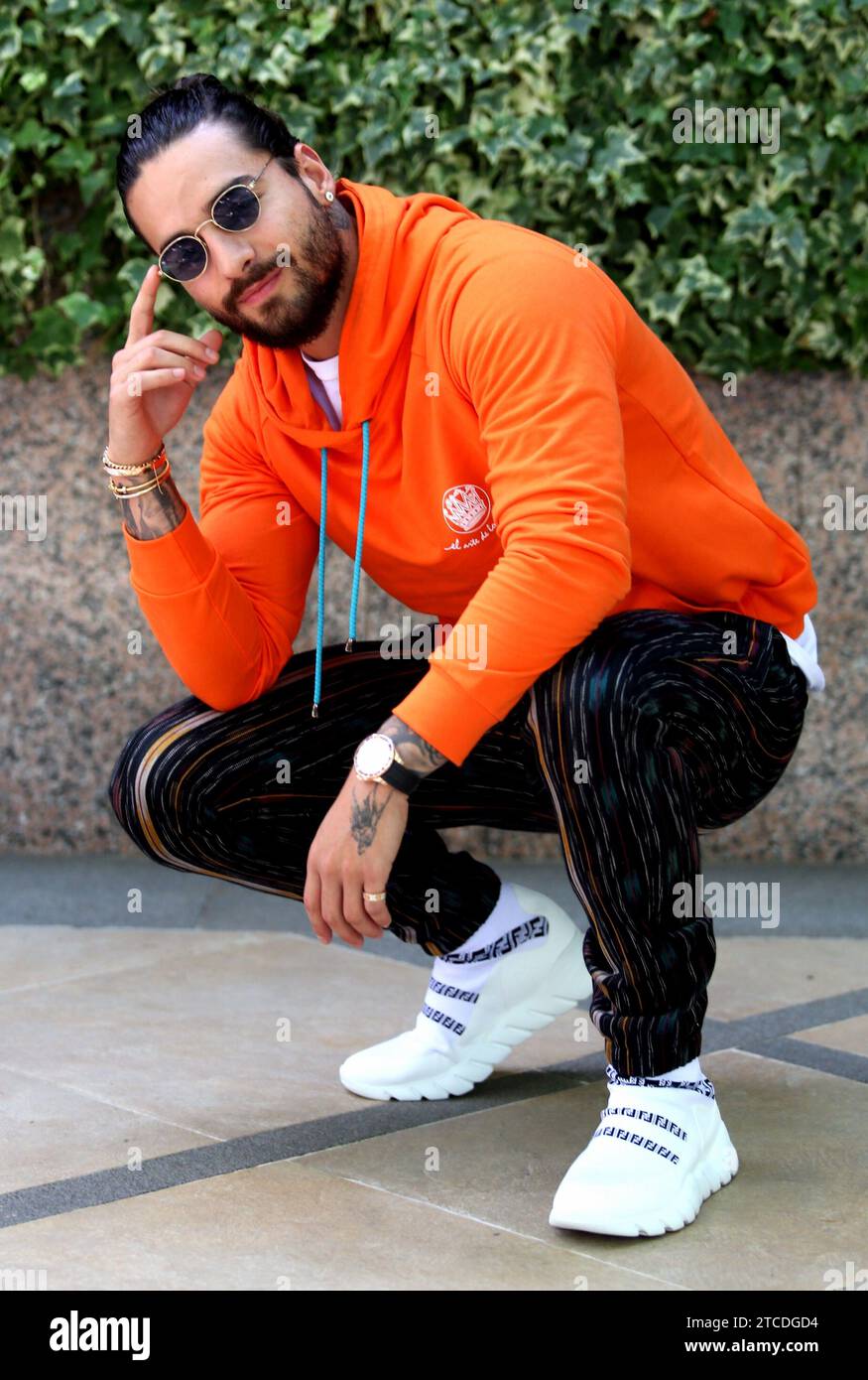 Madrid, 09/03/2018. Interview with the Singer ?Maluma?. Ernesto Acute ...