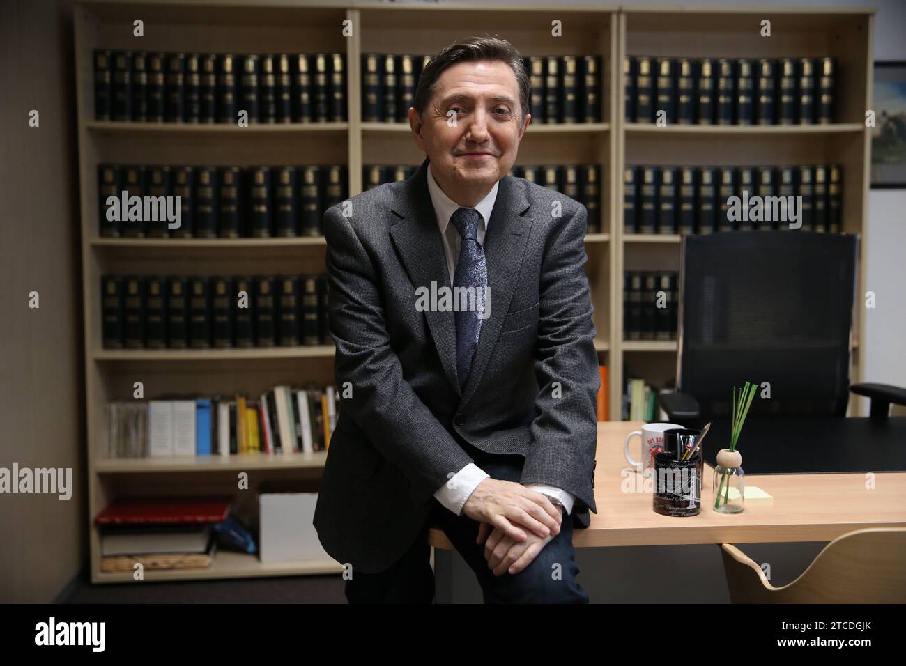 Madrid, 01/30/2018. Interview with Federico Jimenez Losantos. Photo ...