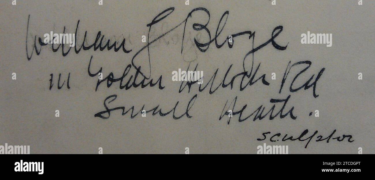 William bloye hi-res stock photography and images - Alamy
