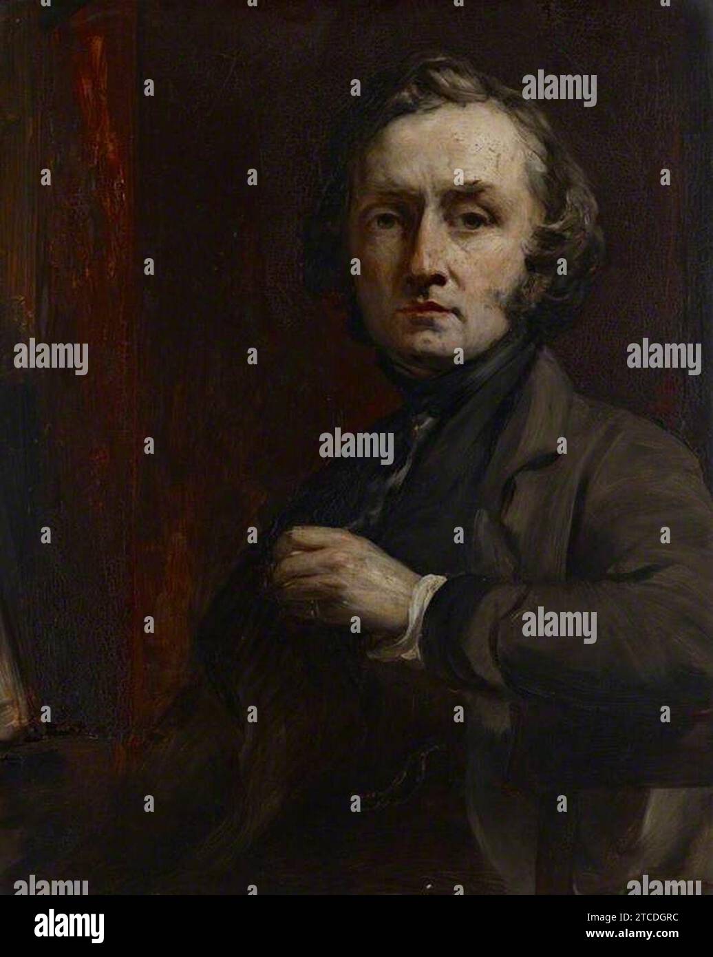 William Bonnar (1800-1855) - Self Portrait Stock Photo - Alamy