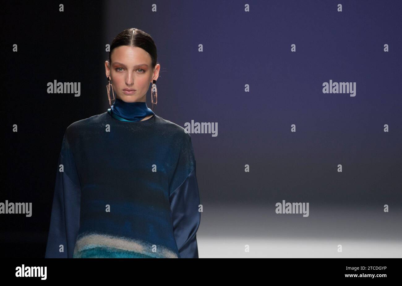 Madrid, 01/27/2018. Mercedes Benz Fashion Week Madrid catwalk. Angel ...