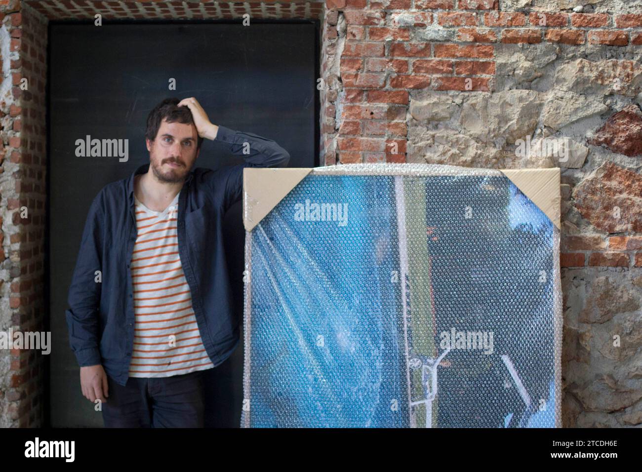 Madrid, 03/23/2016. Interview with the artist Fermín Jiménez Landa ...