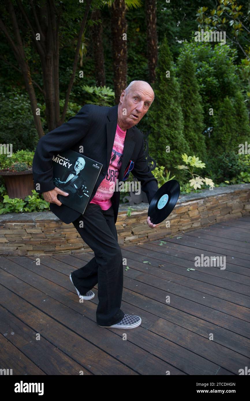Madrid, 06/20/2018. Interview with singer Micky. Photo: Ángel de ...