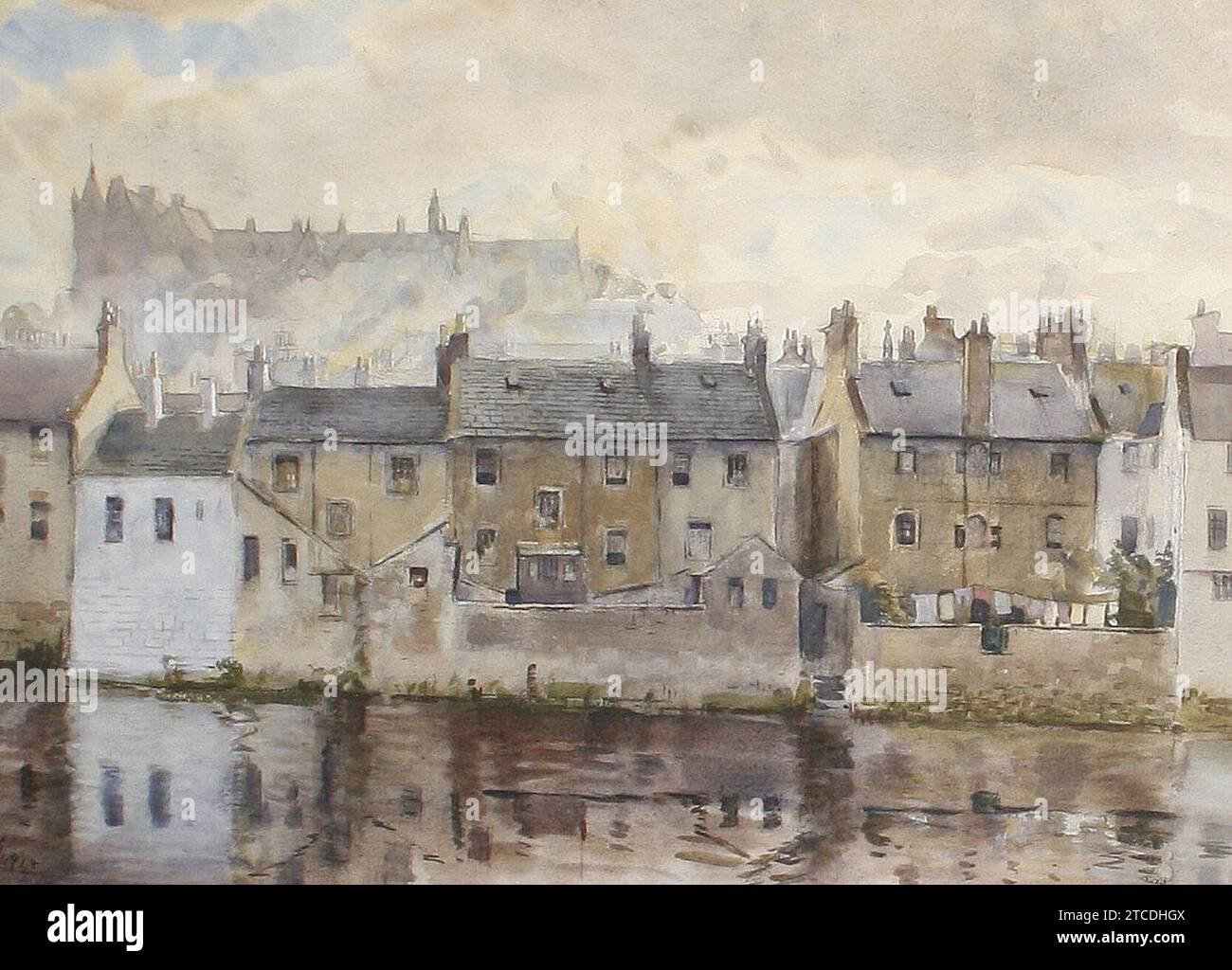 William Bruce Ellis Ranken Scottish town Stock Photo - Alamy