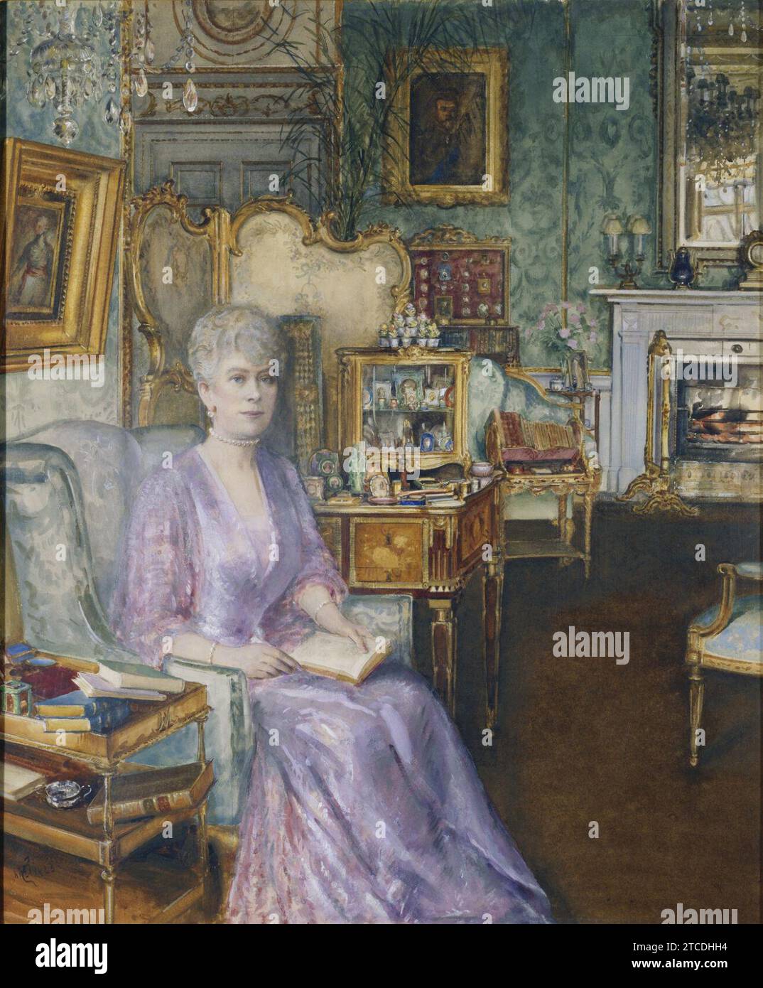 William Bruce Ellis Ranken (1881-1941) - Queen Mary (1867-1953 Stock ...