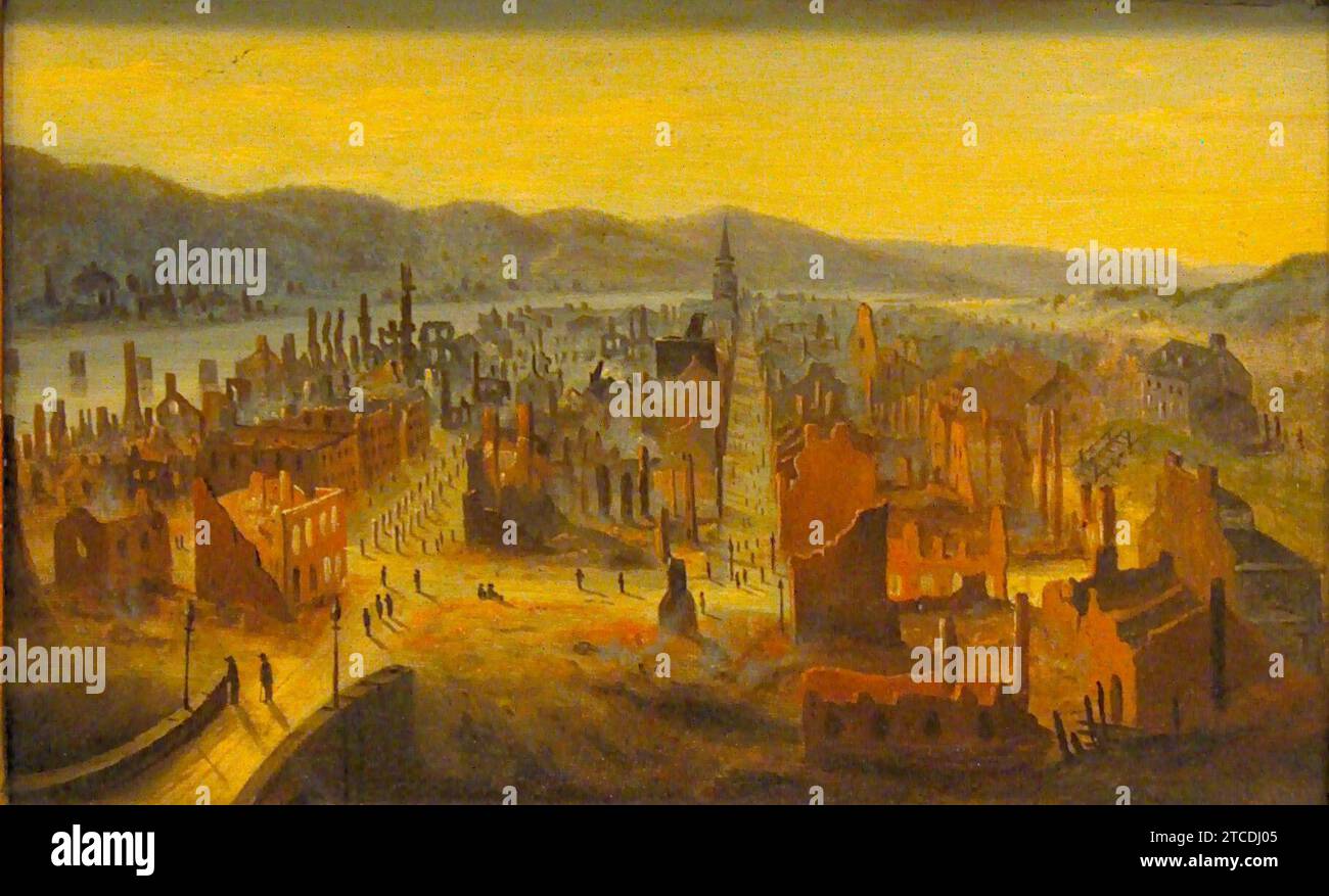 Historic pittsburgh fire hi-res stock photography and images - Alamy