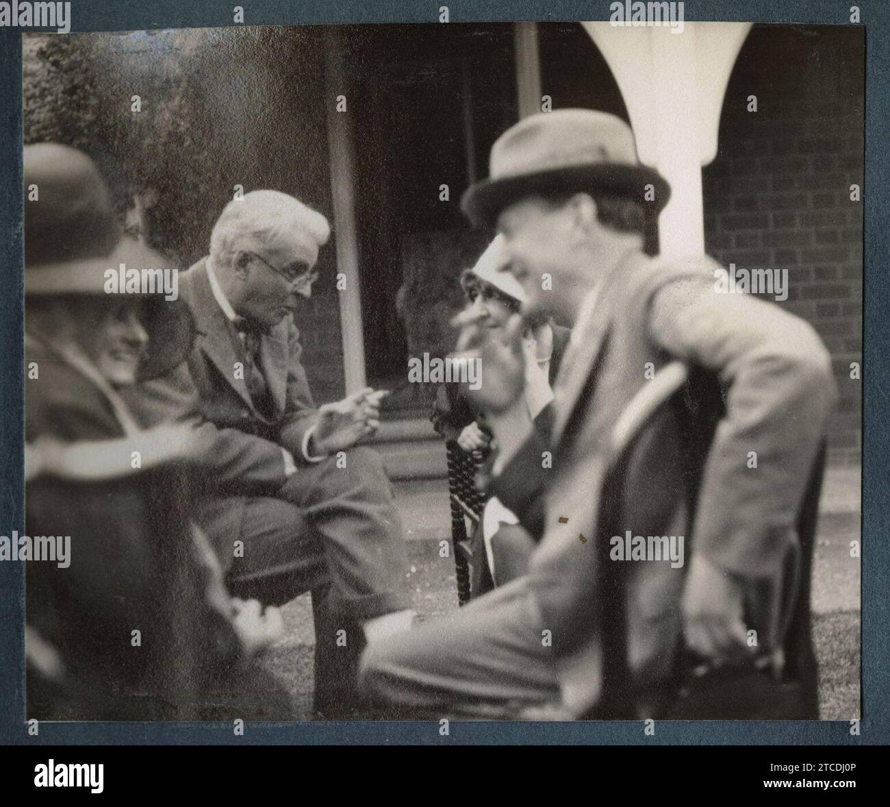 William Butler Yeats, Walter de la Mare and others by Lady Ottoline ...