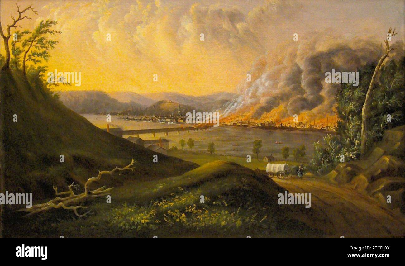 Historic pittsburgh fire hi-res stock photography and images - Alamy