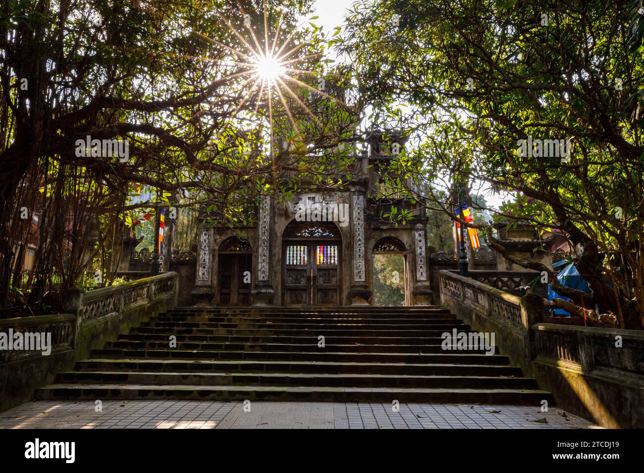 Temple of the perfume pagoda in Vietnam Stock Photo - Alamy