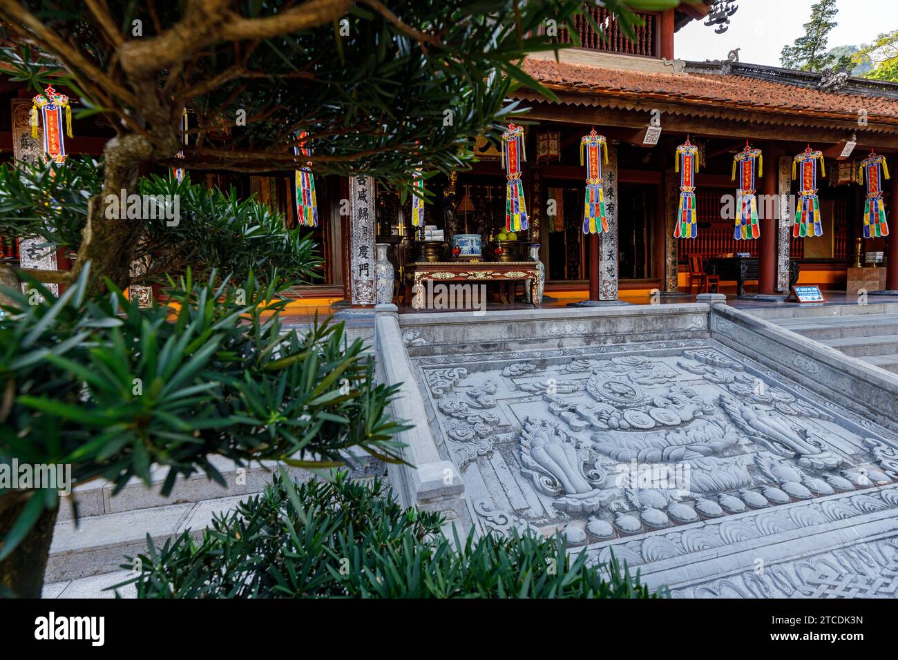 Temple of the perfume pagoda in Vietnam Stock Photo - Alamy