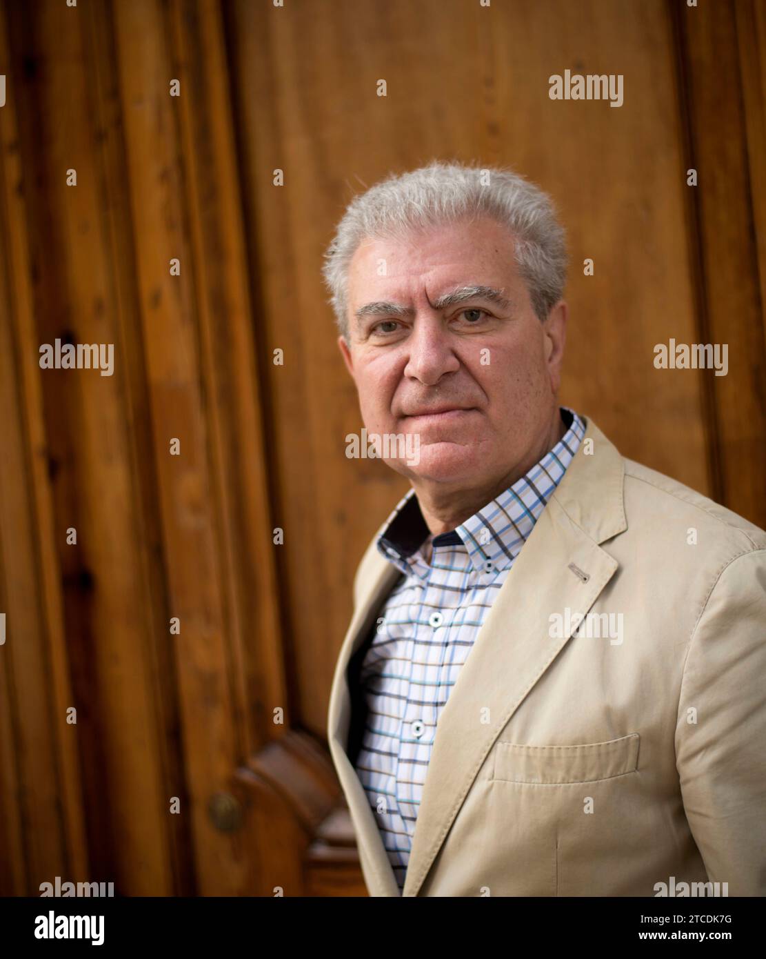 Madrid, 09/08/2017. Interview A cesar Antonio Molina. Photo: Maya ...