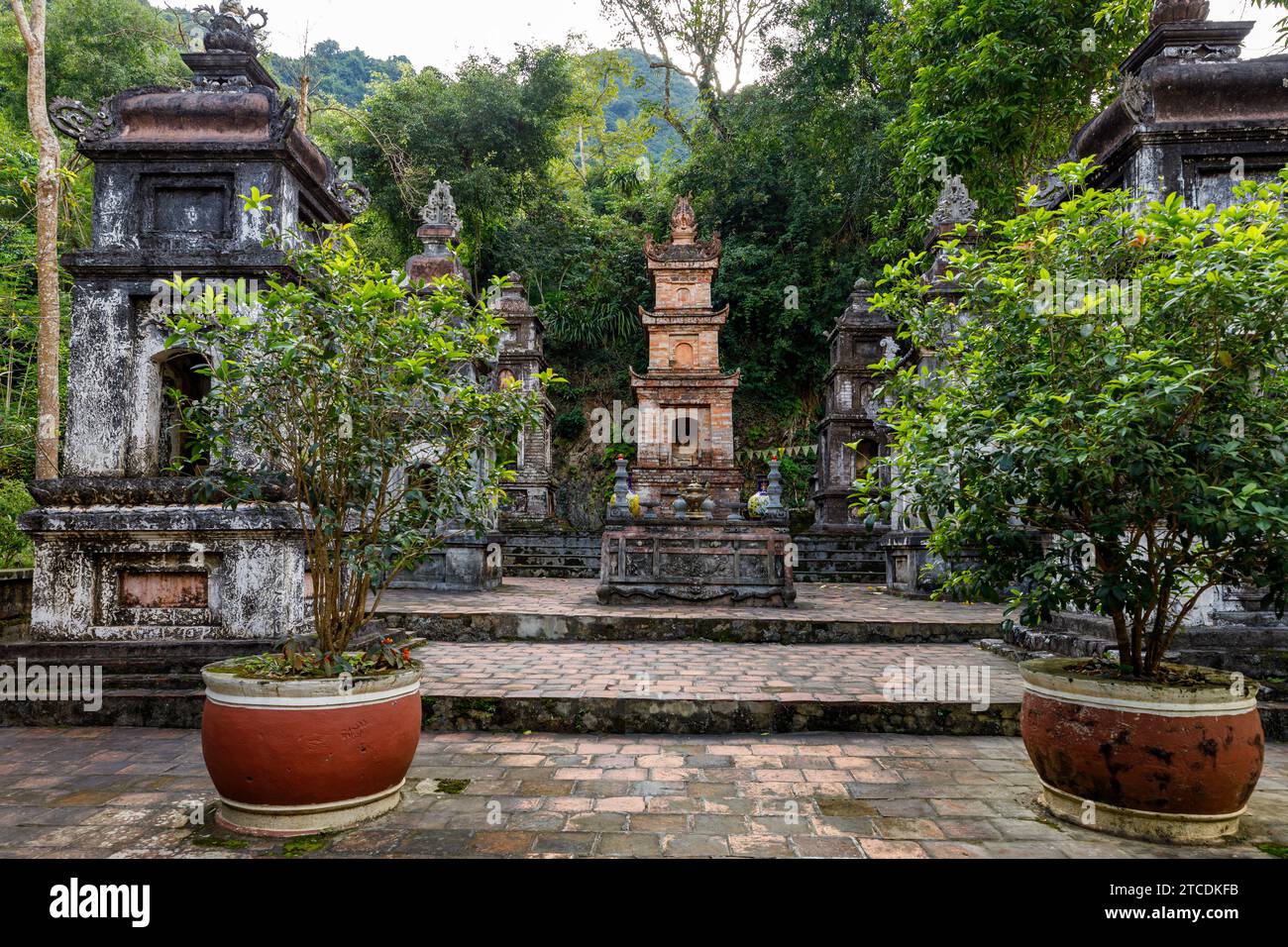 Temple of the perfume pagoda in Vietnam Stock Photo - Alamy
