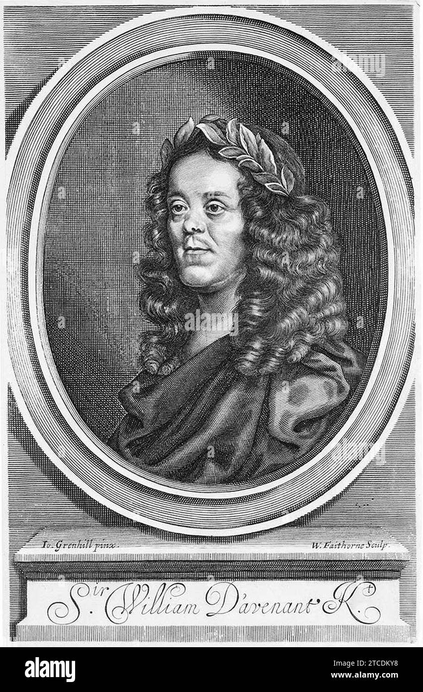 William davenant Black and White Stock Photos & Images - Alamy