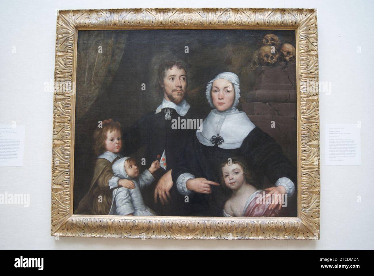 William Dobson, Portrait of a Family, Probably that of Richard ...